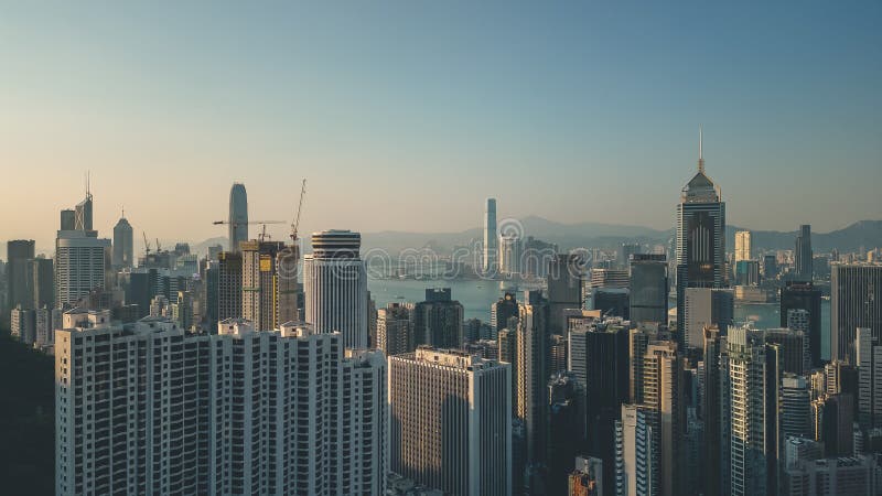 The City Skyline of the West of Chai Wan 14 Oct 2022 Editorial Photo ...