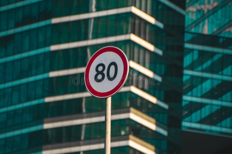 City speed limit sign stock photo. Image of indian, travel - 215768732