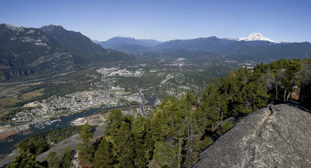 City of Squamish stock photo. Image of urban, mountain - 11277612