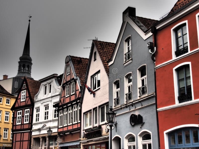 The City of Stade in Germany Editorial Image - Image of truss, tower ...