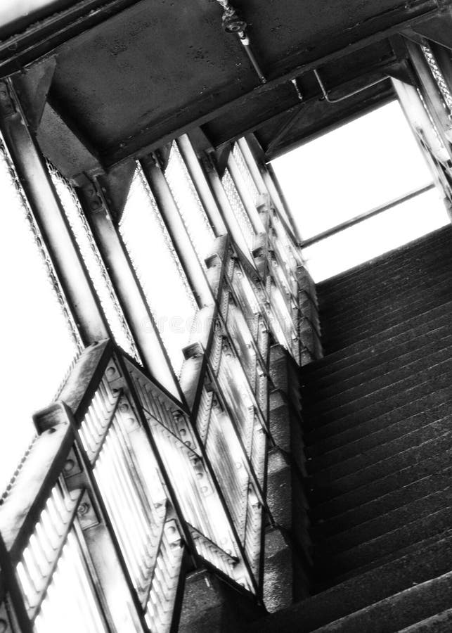 City Stairs stock photo. Image of detroit, urban, staircase - 11109488