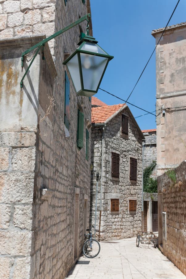 The city of stari grad stock photo. Image of isle, grad - 18671388