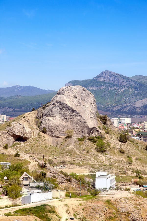 City Sudak stock photo. Image of landscape, house, ukraine - 32418312