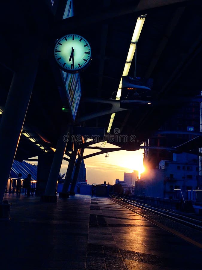 City time editorial stock photo. Image of sunset, city - 43259593