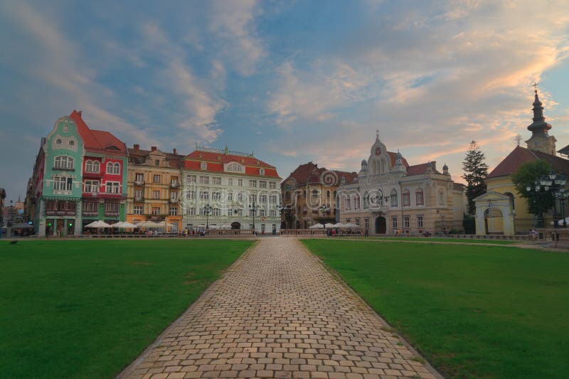 City of Timisoara in Romania Stock Image - Image of castle, outdoors ...