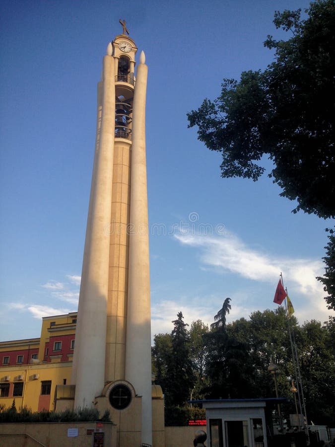City of Tirana in Albania 6.8 Editorial Photo - Image of center ...