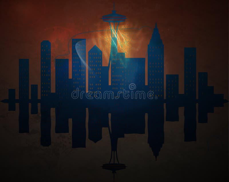 Abstract Toronto Canada City Skyline with Color Buildings. Cityscape ...