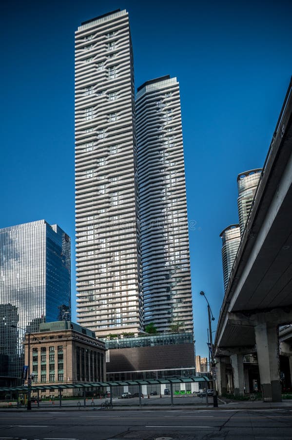 City of Toronto Skyline and Street Views Stock Photo - Image of ...