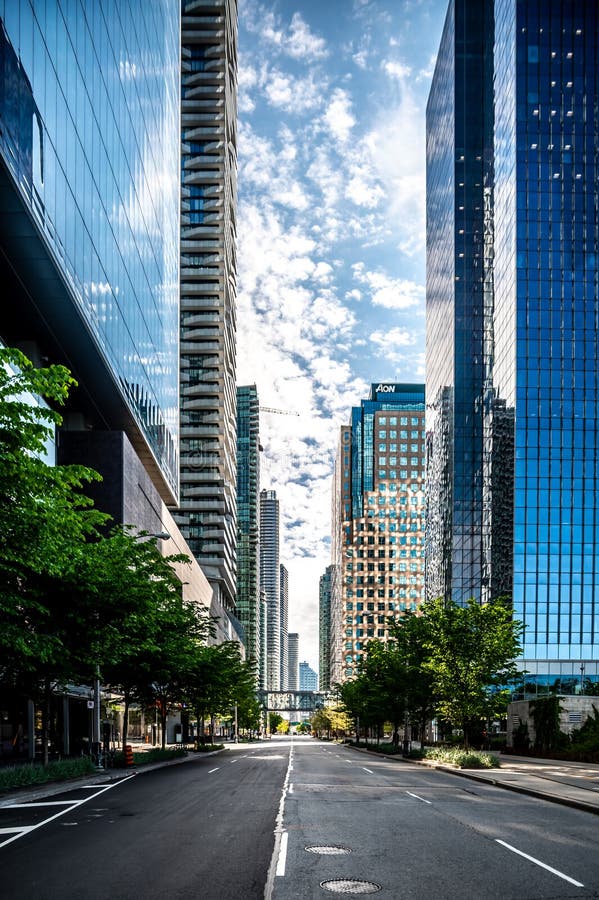 City of Toronto Skyline and Street Views Editorial Photo - Image of ...