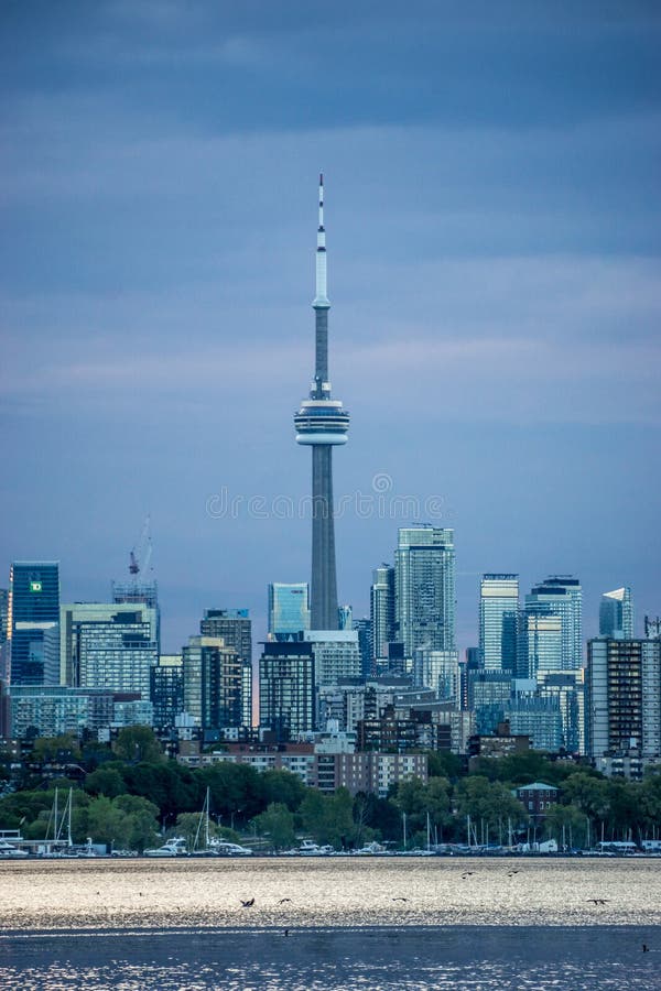 City of Toronto Skyline and Street Views Editorial Stock Photo - Image ...