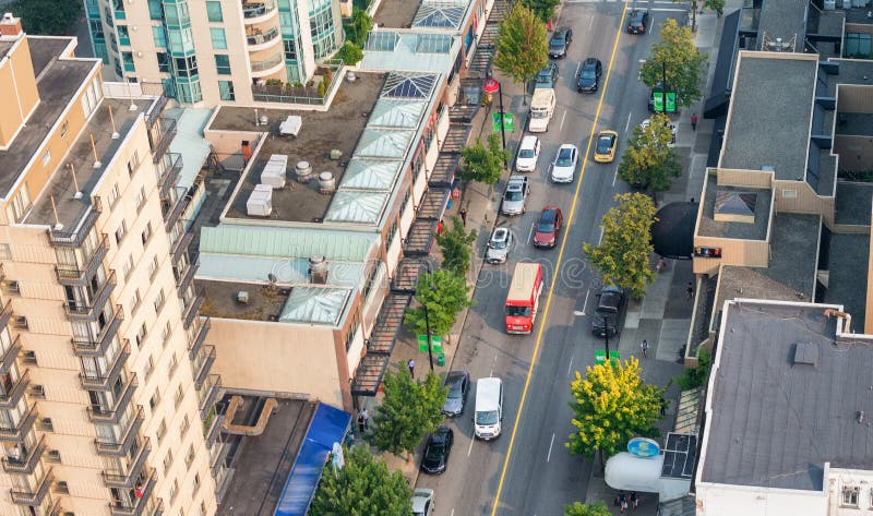 Overhead Aerial View of the Circular Shaped Bekasi Highway, Located in ...