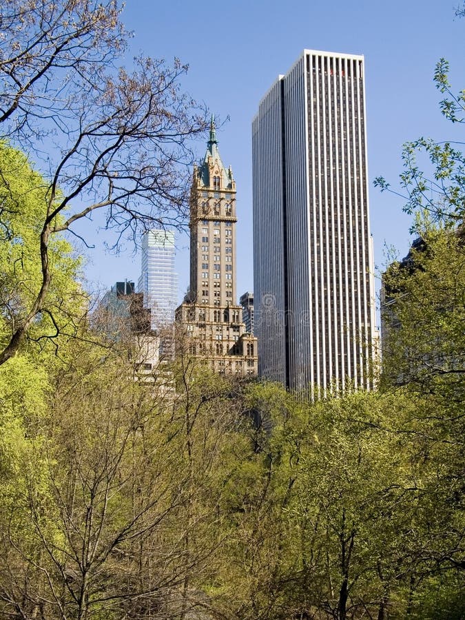 City Of Trees In Full Autumn Color With The Capital Stock Photo - Image ...