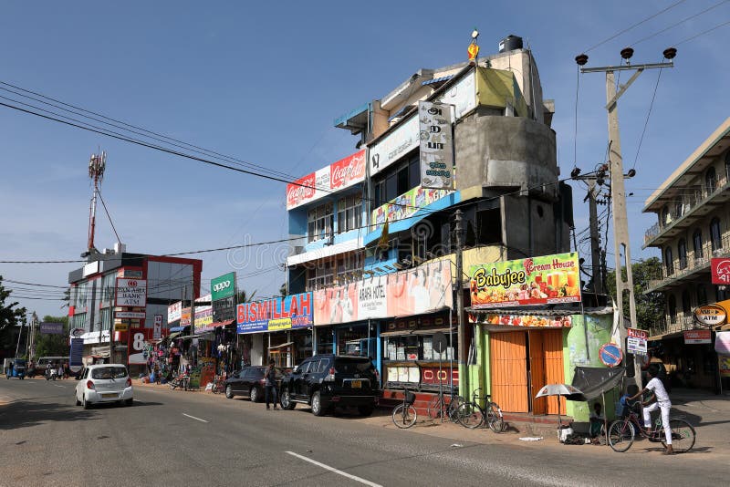 Street In Trincomalee, Sri Lanka Editorial Photo - Image of ornate ...
