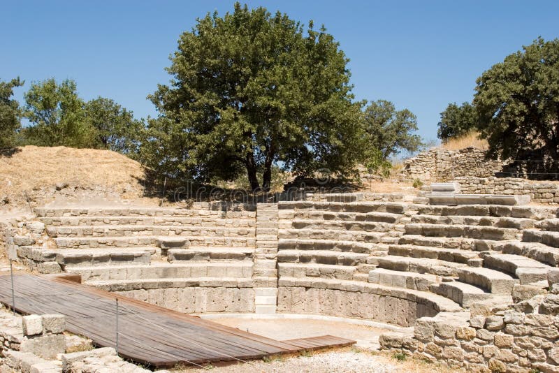 City of Troy stock image. Image of ancient, archealogical - 5942595