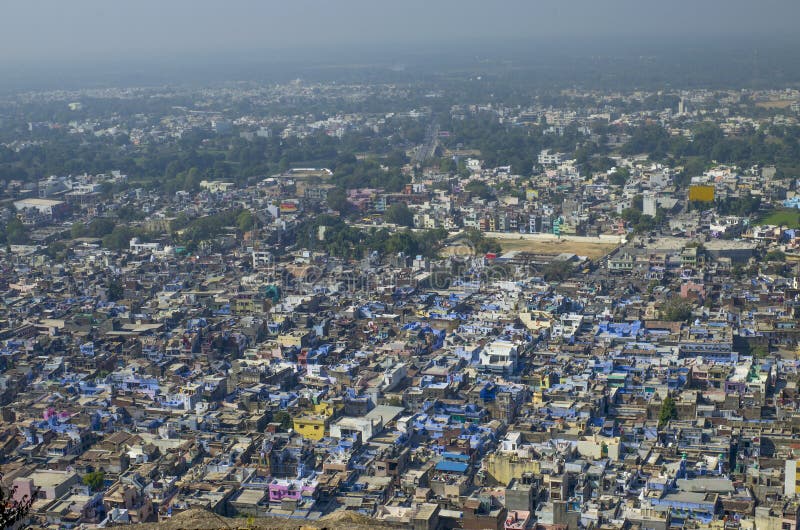City of Udaipur in India the Top View Stock Photo - Image of view ...