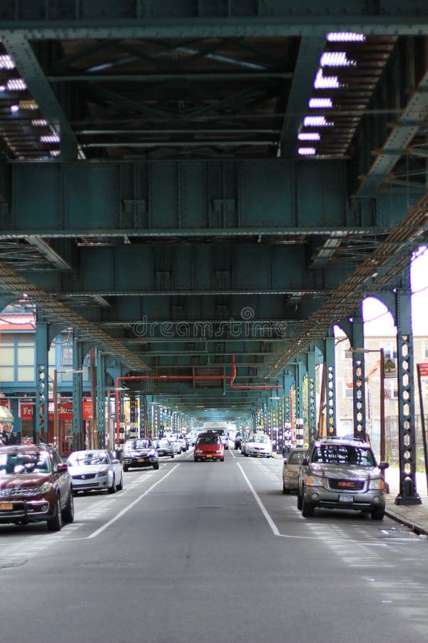 City underpass editorial photo. Image of flow, high, construction ...