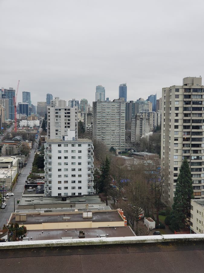 City of vancouver stock photo. Image of rooftops, buildings - 165799200