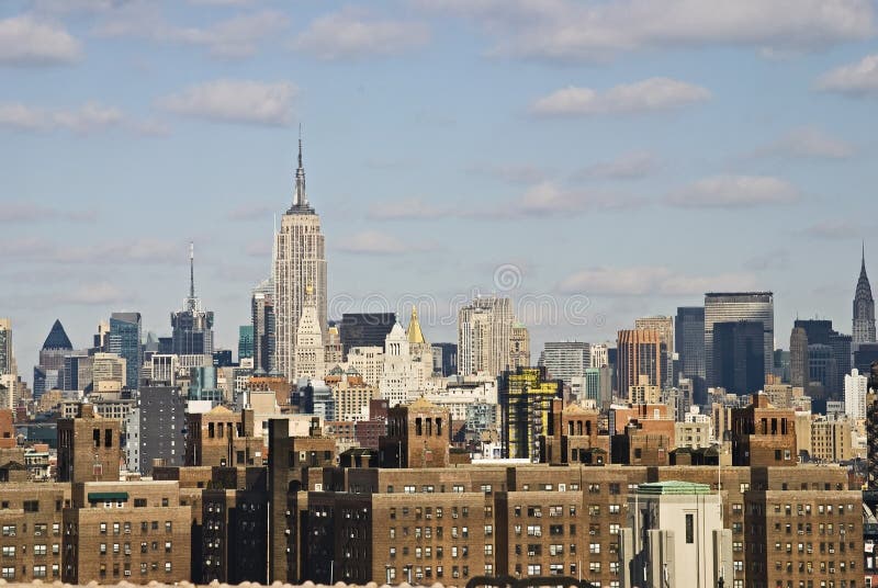 New York City: Upper West Side View Stock Image - Image of buildings ...