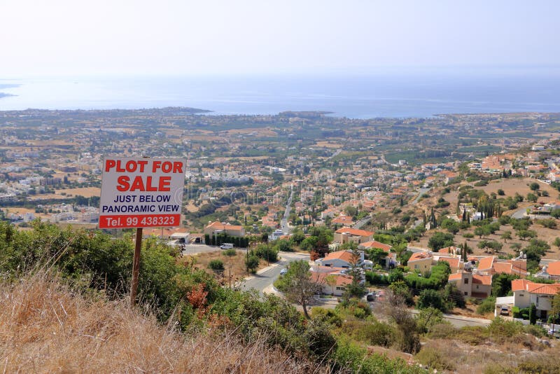 City View Above Paphos, Cyprus 2020 Stock Photo - Image of polis, pafos ...