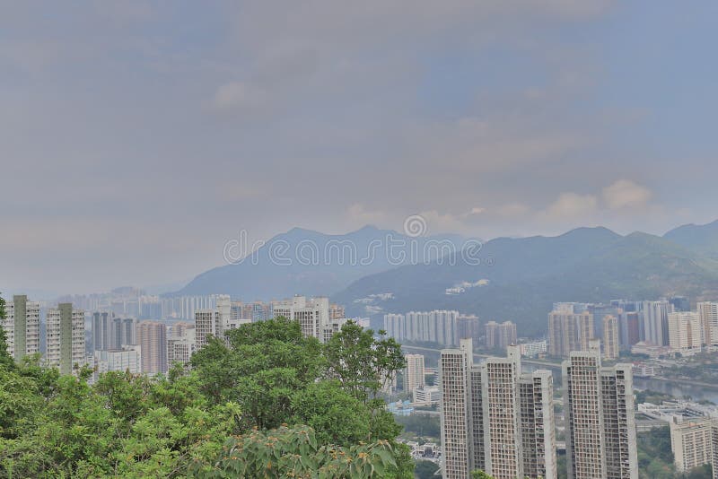 City View of Fo Tan, Sha Tin HK Editorial Photo - Image of cityscape ...