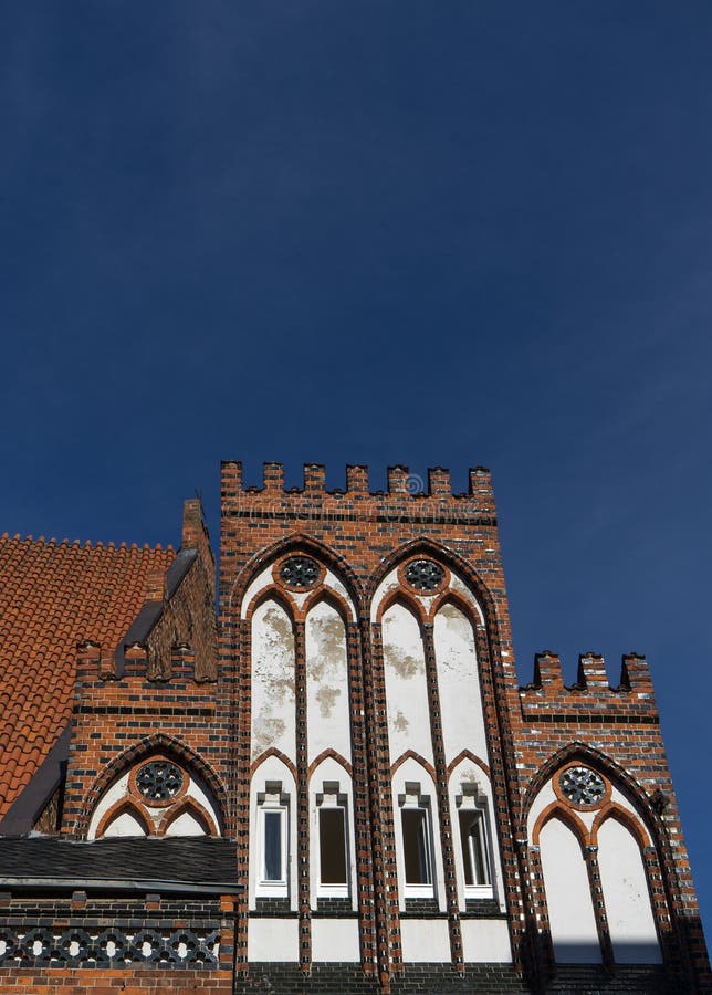 City View in the German Hanseatic City Wismar Stock Photo - Image of ...