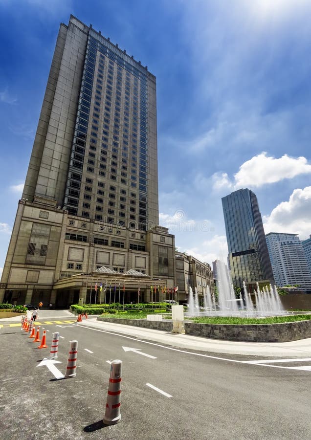 View of KLCC District in Kuala Lumpur Stock Image - Image of cityscape ...