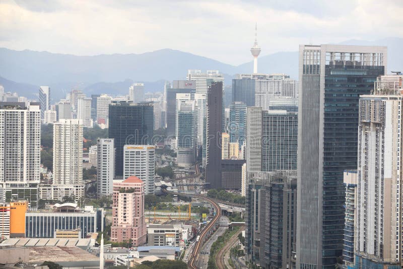 Outdoor stock photo. Image of lumpur, kuala, city, view - 166639976
