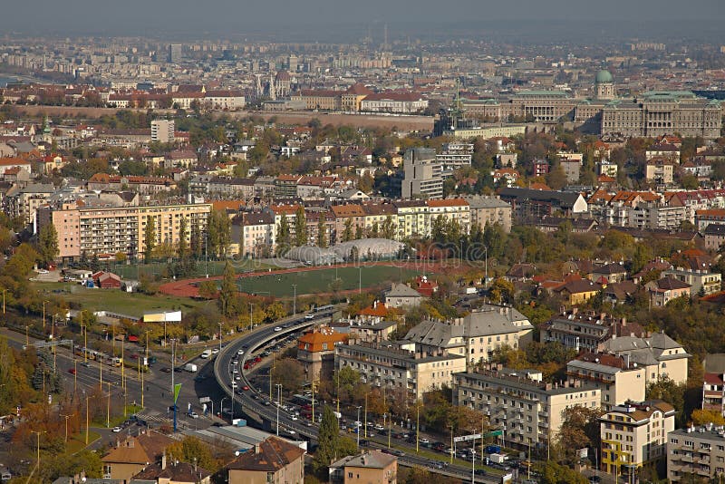 City view stock image. Image of hungary, traffic, modern - 36863465
