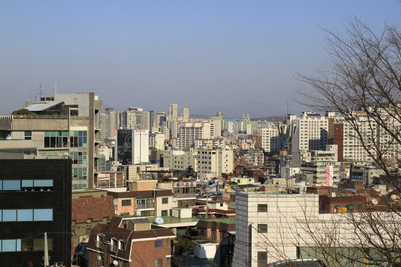 City View of Seoul Korea editorial photography. Image of seoul - 23112997