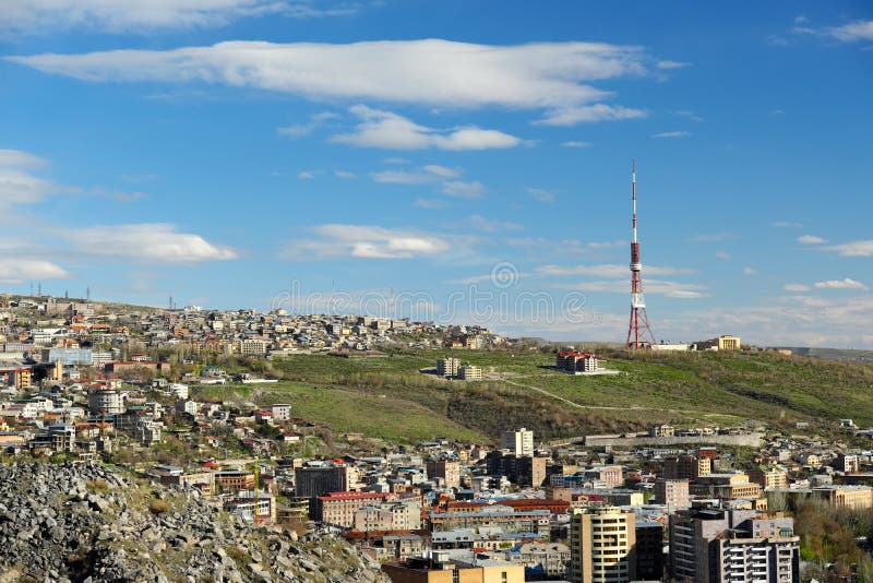 City view of Yerevan stock photo. Image of cityscape - 70411904