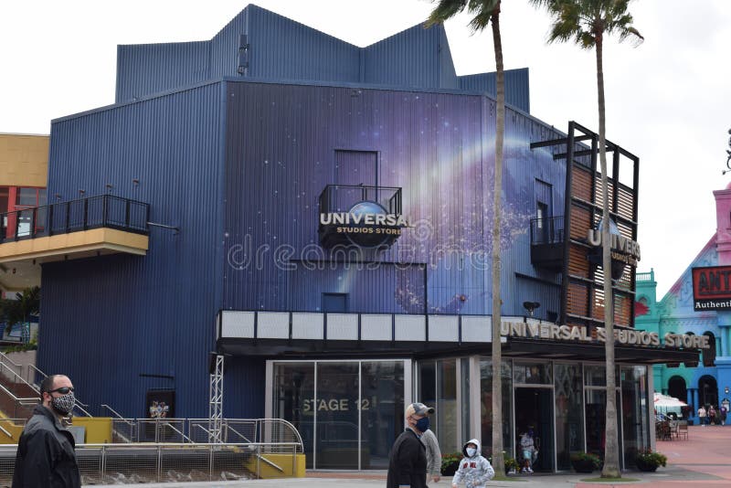 Universal Orlando City Walk Store Editorial Image - Image of park ...