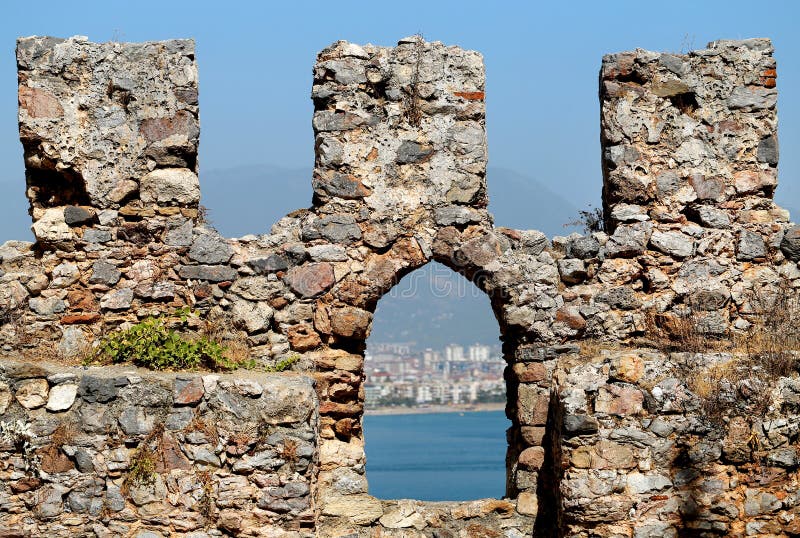 City walls in Turkey stock photo. Image of ancient, panorama - 59276752