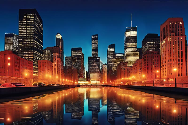 City Welcome a City Themed Background with the Text Welcome in a Stock ...