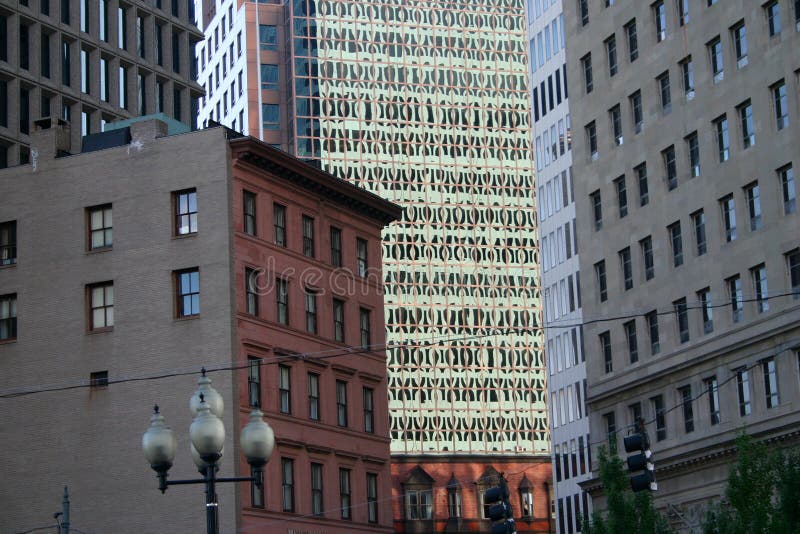 A city of Windows stock photo. Image of windows, building - 376870