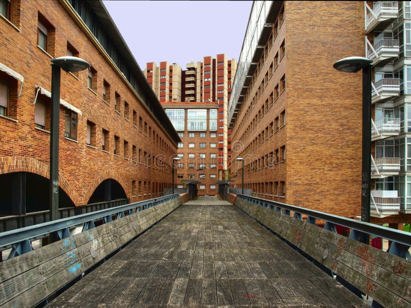 Bridge between Buildings of the Guinness Beer Factory Buildings in ...