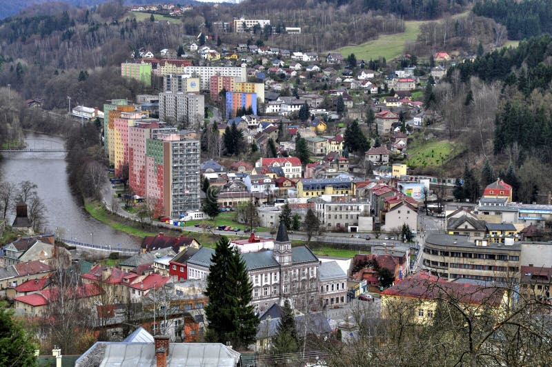 City Zelezny Brod stock image. Image of spirit, czech - 30592947
