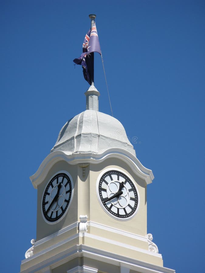 Maryborough City Hall stock photo. Image of palm, architecture - 7068376