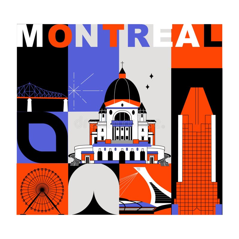 Montreal Downtown Cartoon Stock Illustrations – 19 Montreal Downtown ...
