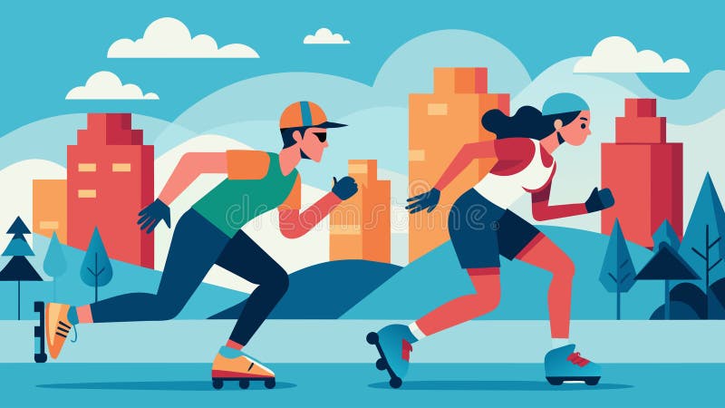 The Citys Heat Provides an Extra Challenge for Inline Skaters As they ...