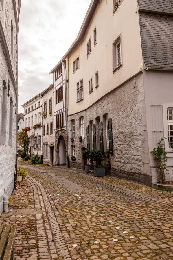 Cityscape Aachen, Gemany stock image. Image of structure - 83270289