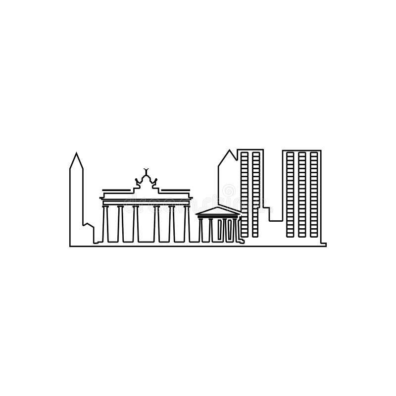Cityscape of Athens Icon. Element of Cityscape for Mobile Concept and ...