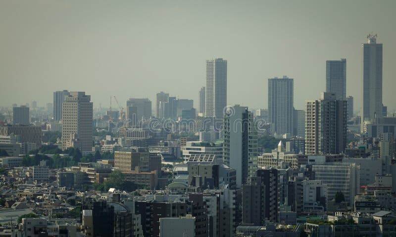 Cityscape av Tokyo, Japan redaktionell foto. Bild av plats - 104162770