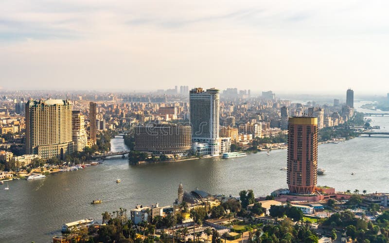 Cityscape of Cairo stock photo. Image of egypt, landscape - 357794836