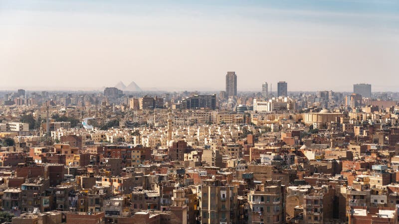 Cityscape of Cairo stock image. Image of view, sightseeing - 360535185