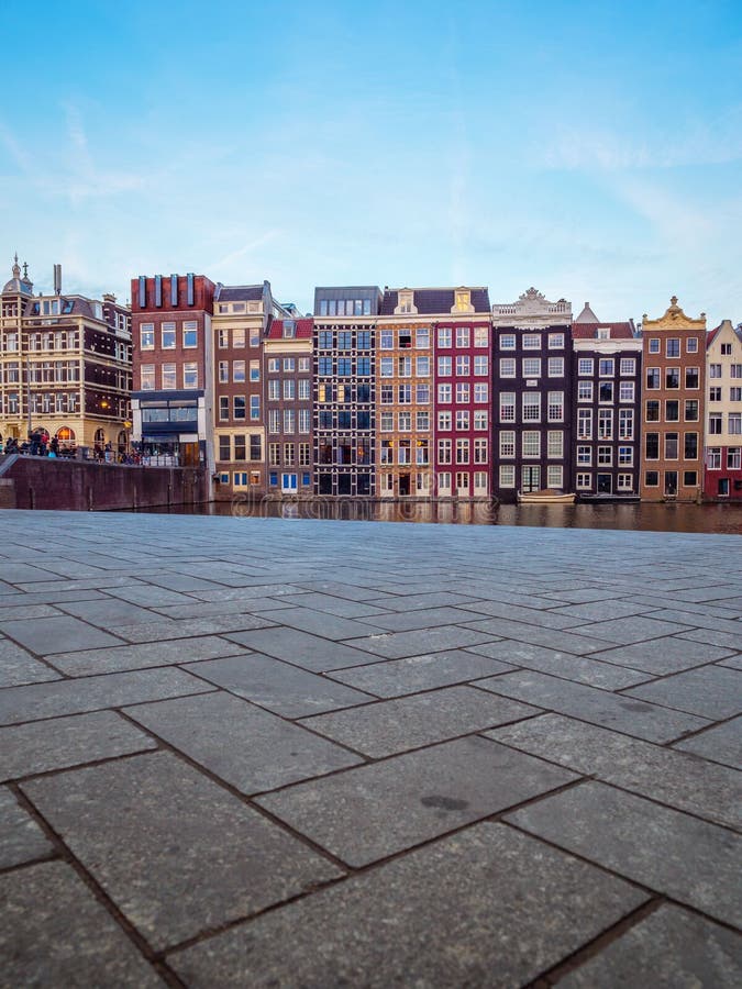 Cityscape with Canals in Amsterdam Editorial Stock Image - Image of ...