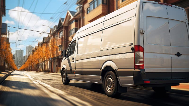 Cityscape Deliveries: Van Delivery Services for Efficient Package ...