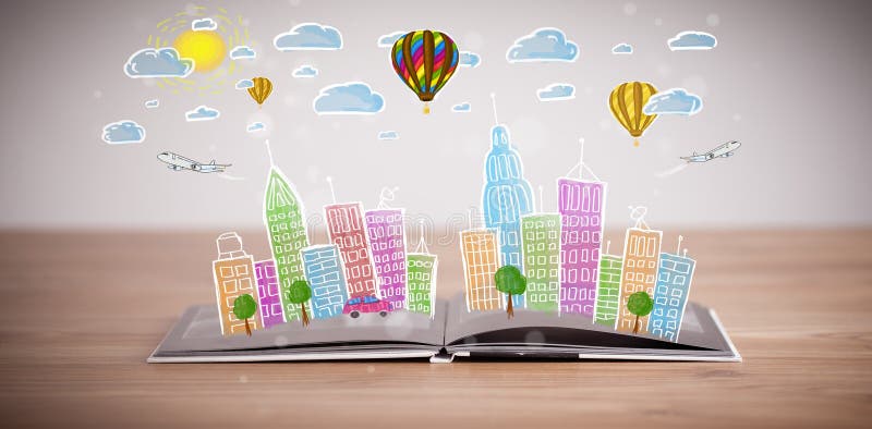 Open Book Buildings Stock Illustrations – 181 Open Book Buildings Stock ...