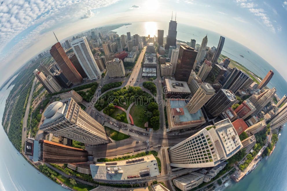 Cityscape. Environment Map. HDRI Map. Equirectangular Projection ...