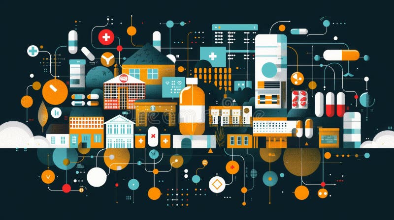 A Cityscape Featuring an Array of Unique and Varied Buildings and ...