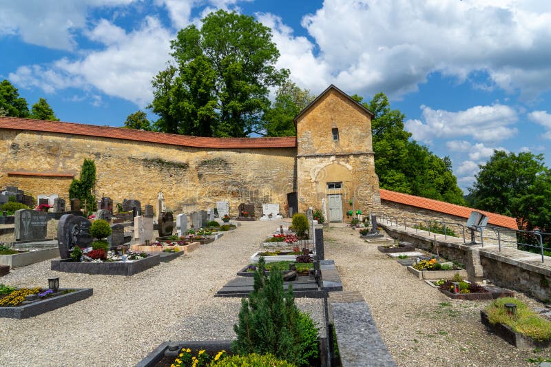 Cityscape of the German City Called Greding in Germany Stock Image ...